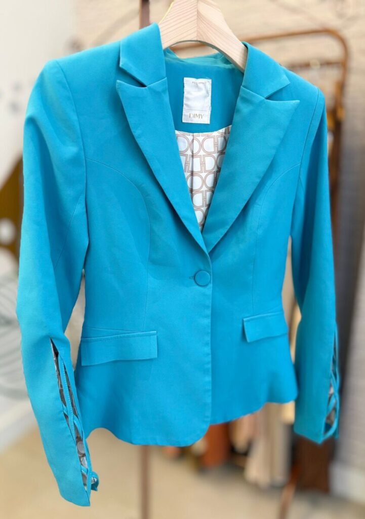 Dimy Outlet Blazer azul - Porto Belo Outlet Premium